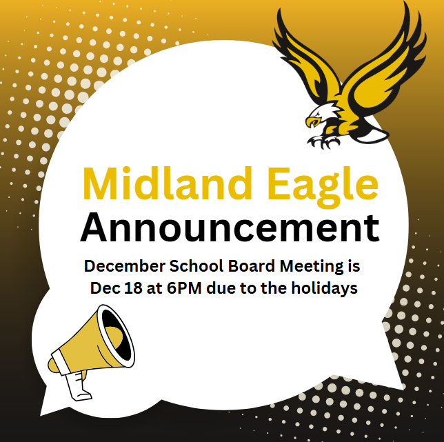 School Board Meeting Date Change for December - Midland Community ...